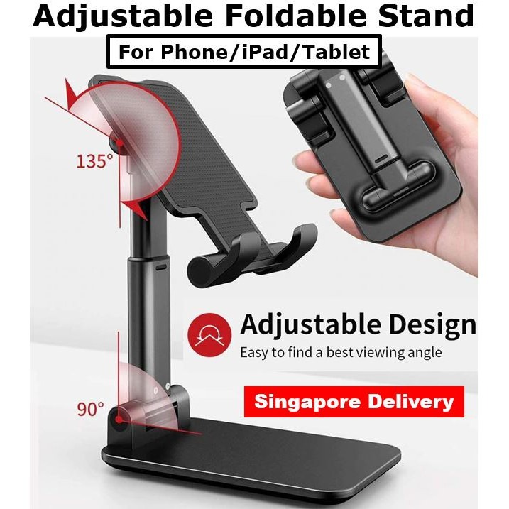 Adjustable Foldable Stand , Upgrade Metal Phone Stand, Tablet holder ...