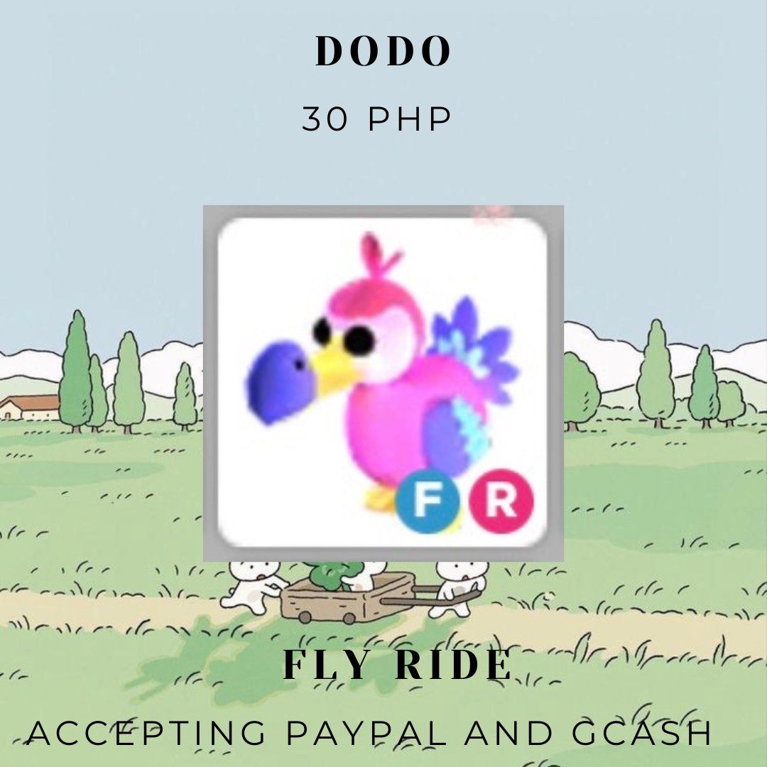 Adopt Me Pets | Dodo, Video Gaming, Gaming Accessories, In-Game ...