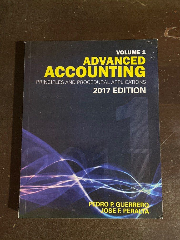 Advanced Accounting Vol. 1 - Guerrero Peralta, Hobbies & Toys, Books ...