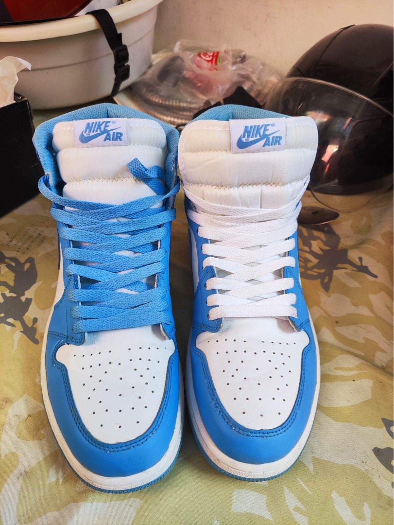 Air Jordan 1 Retro High UNC Colorway on Carousell