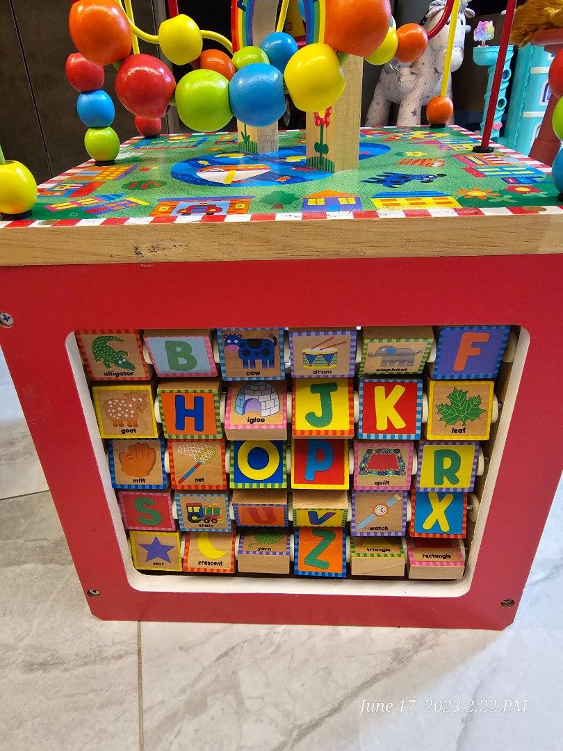 Alex Toys My Busy Town Toddler Activity Cube, Babies & Kids, Infant ...