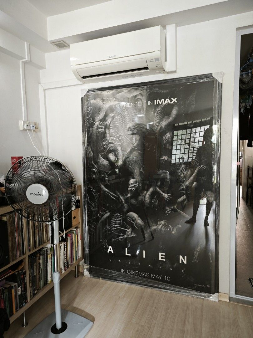 Alien Covenant movie poster 6ft x 4ft with framing., Hobbies & Toys ...