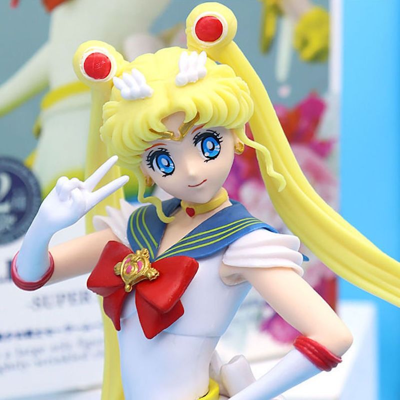 Anime Super Sailor Moon Tsukino Usagi Action Figure 23cm PVC ...