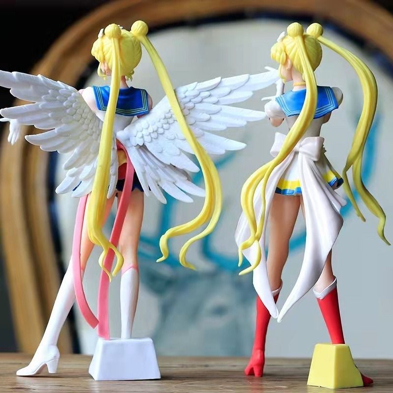 Anime Super Sailor Moon Tsukino Usagi Action Figure 23cm PVC ...