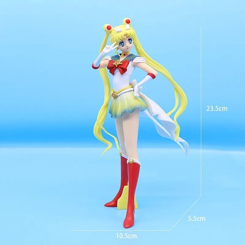 Anime Super Sailor Moon Tsukino Usagi Action Figure 23cm PVC ...