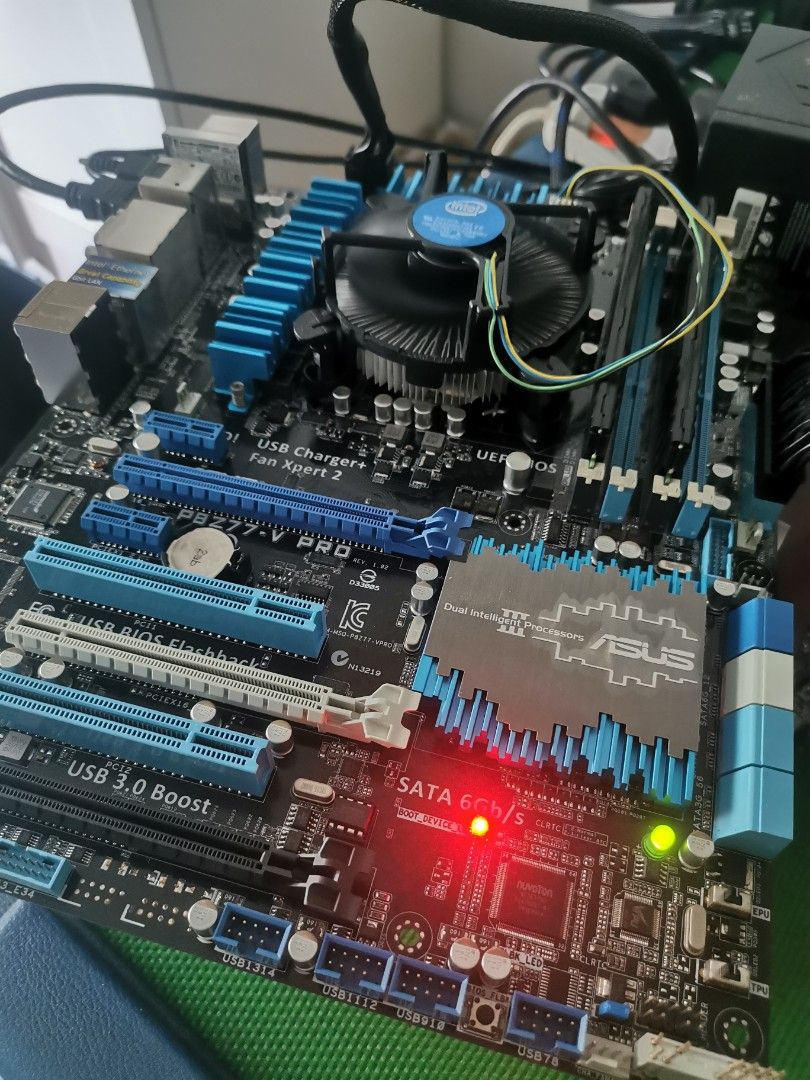 Asus P8Z77-V Pro + i7-3770K, Computers & Tech, Parts & Accessories ...