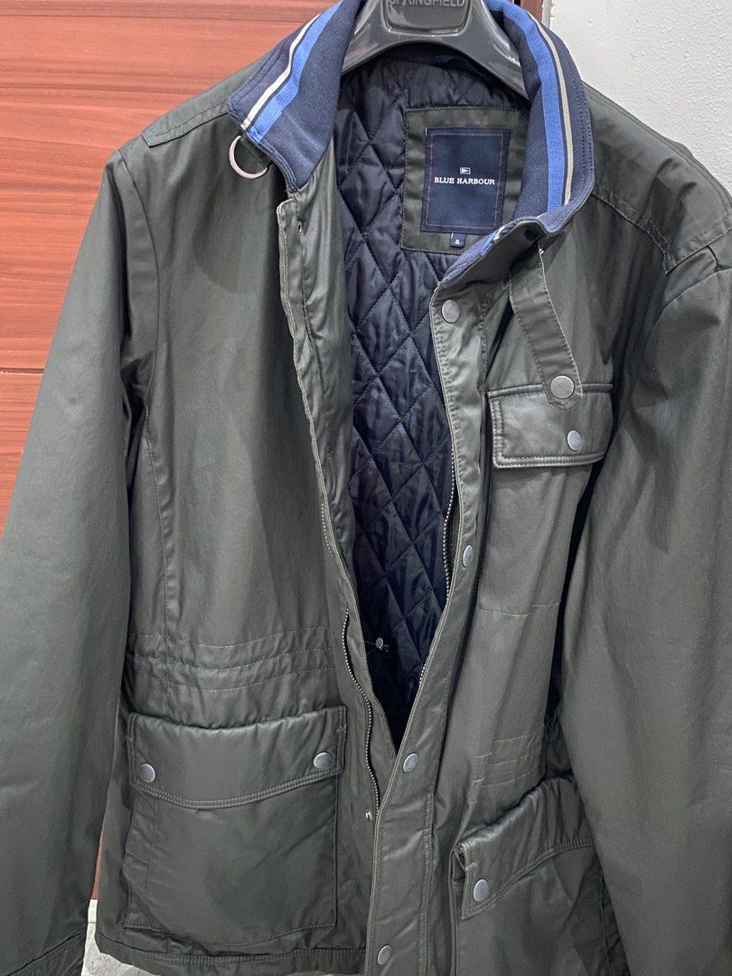 Authentic Blue Harbour Men’s Jacket, Men's Fashion, Coats, Jackets and ...