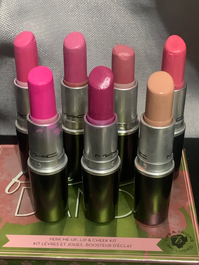 AUTHENTIC MAC BULLET LIPSTICK BUNDLE, Beauty & Personal Care, Face ...