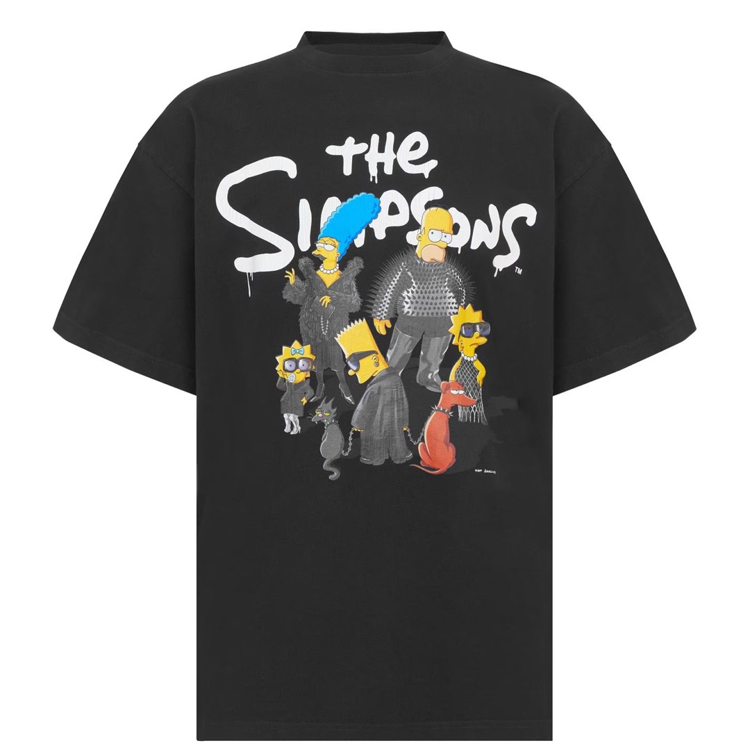 Balenciaga The Simpsons, Men's Fashion, Tops & Sets, Tshirts & Polo ...