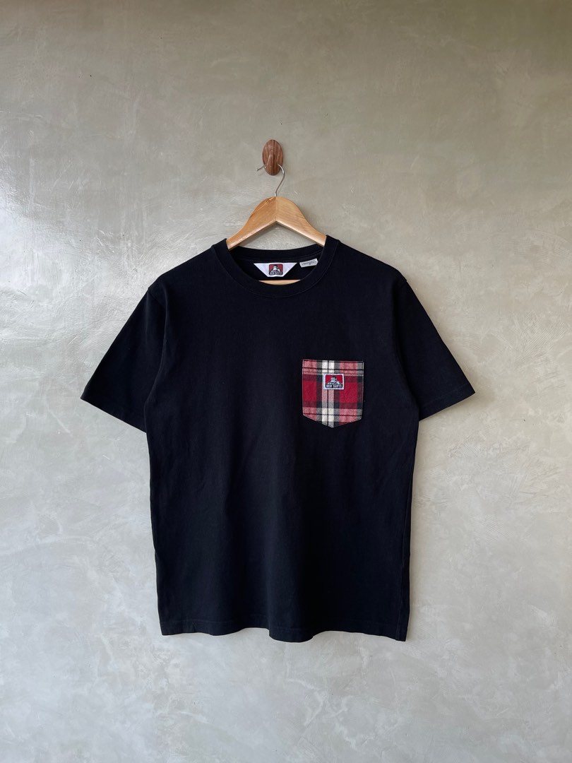 BEN DAVIS TS Checkered Pocket, Men's Fashion, Tops & Sets, Tshirts ...