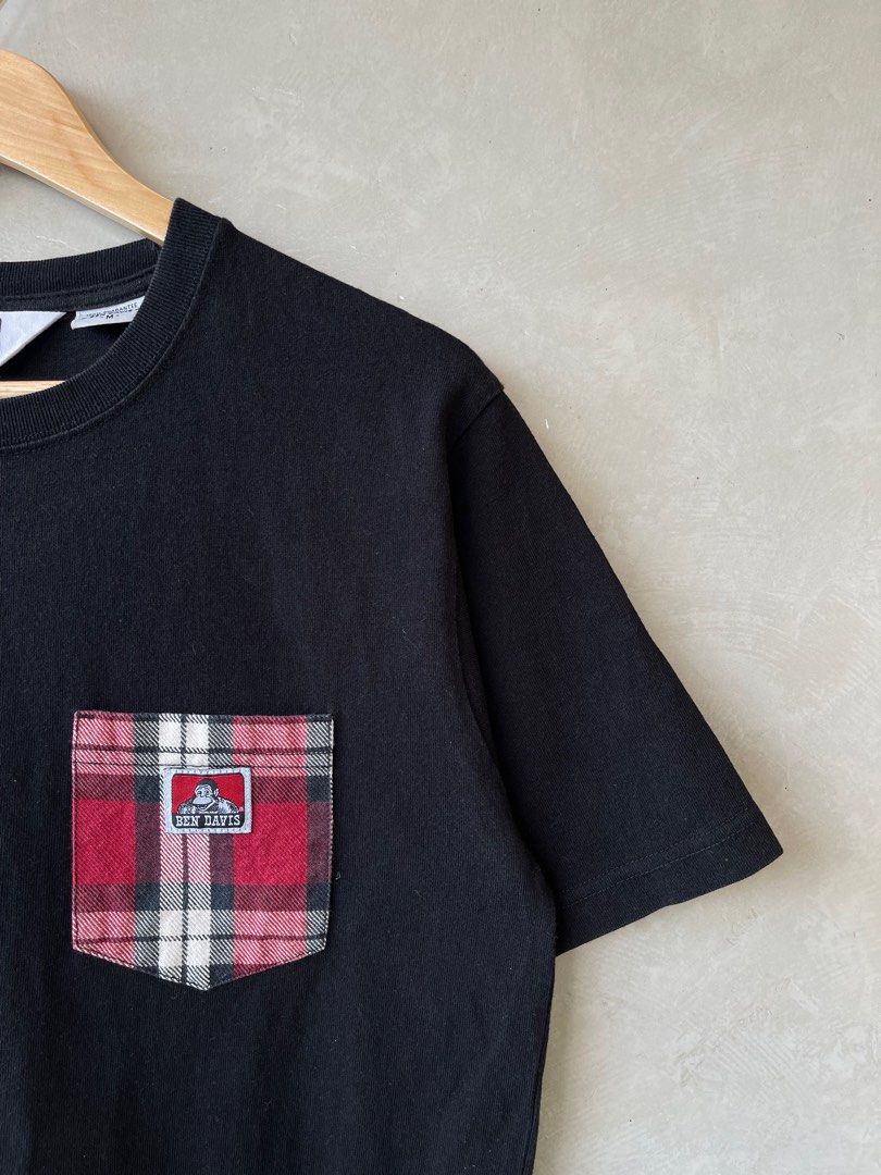 BEN DAVIS TS Checkered Pocket, Men's Fashion, Tops & Sets, Tshirts ...