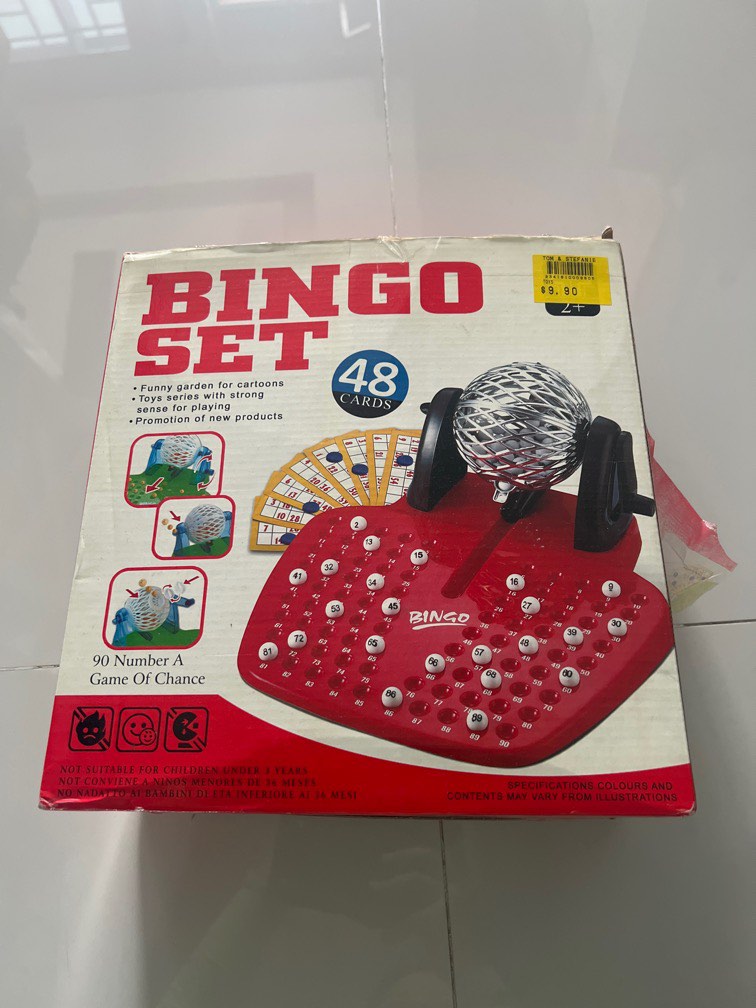 Bingo Set : complete, Hobbies & Toys, Toys & Games on Carousell