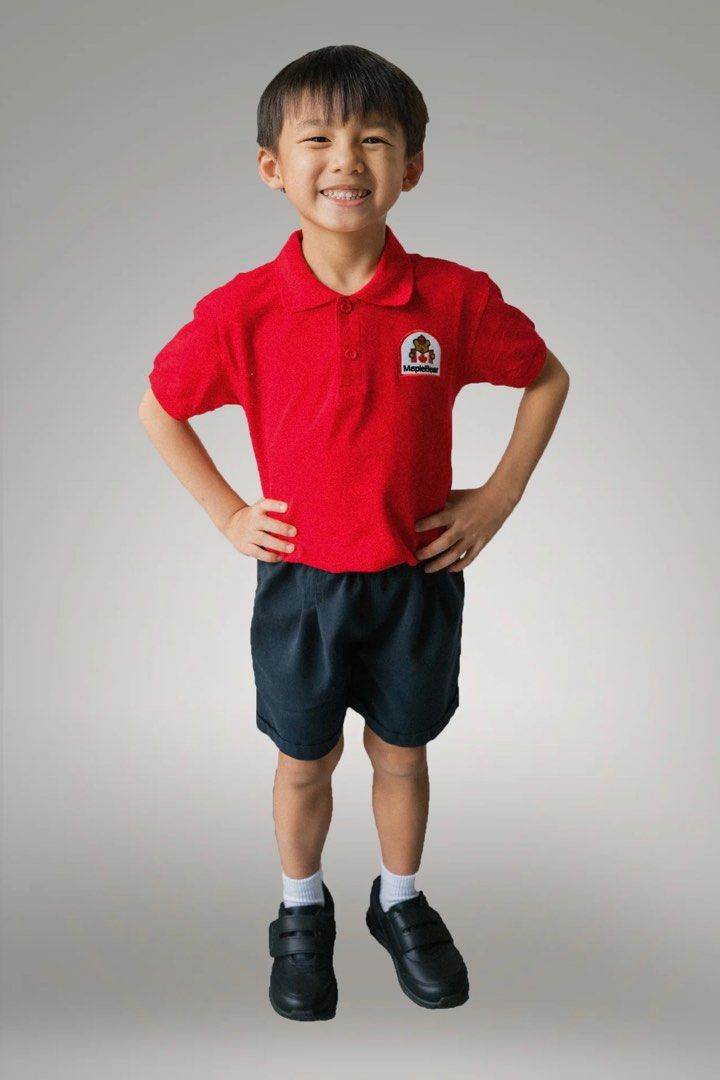 BN MAPLE BEAR UNIFORM, Babies & Kids, Babies & Kids Fashion on Carousell