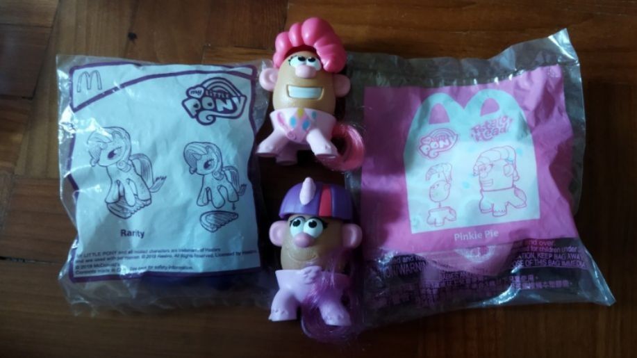 BNIB My Little Pony Potato Head McDonald's, Hobbies & Toys, Toys ...