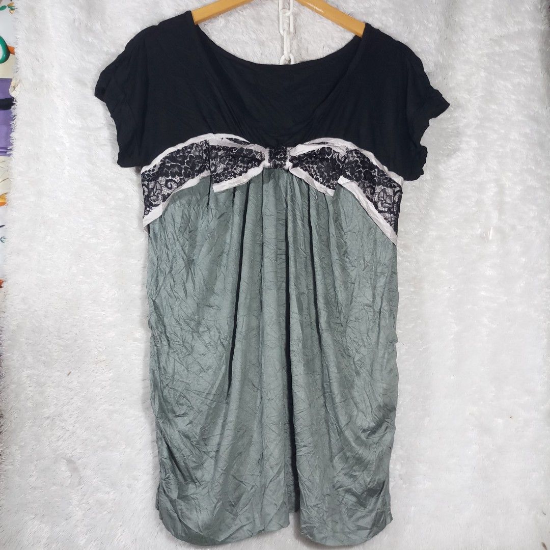 [BNWT] Authentic Diagram two tone tunic, Fesyen Wanita, Pakaian Wanita ...