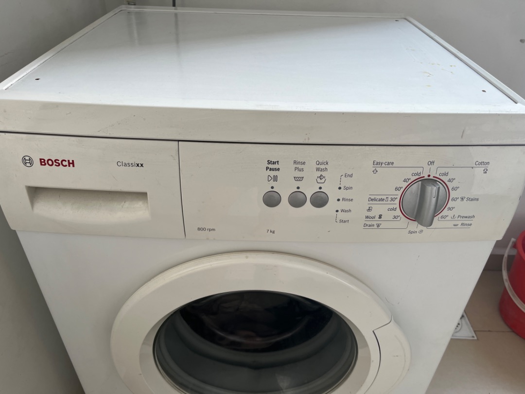 Bosch Washing machine 7kg, TV & Home Appliances, Washing Machines and ...