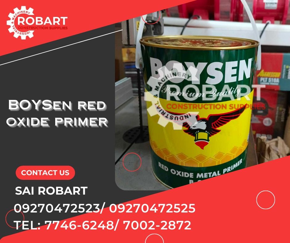 BOYSEN Red Oxide Primer, Commercial & Industrial, Construction Tools ...