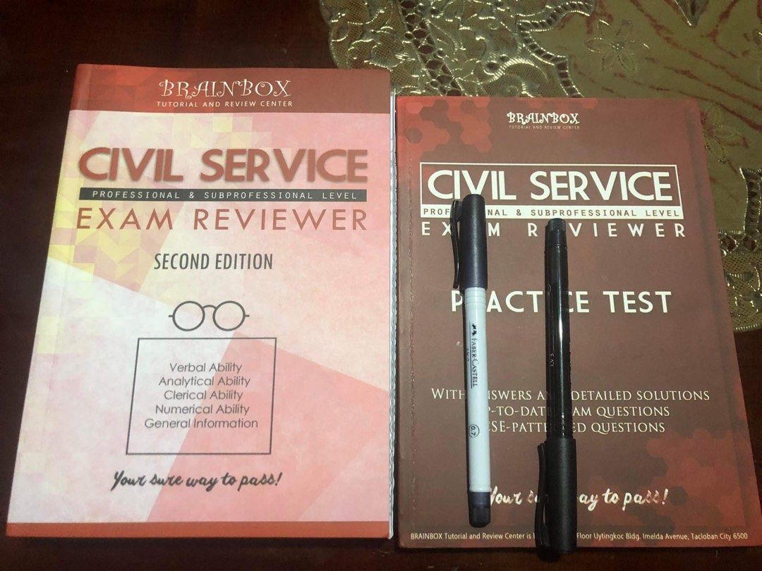 Brainbox Civil Service Exam Reviewer, Hobbies & Toys, Books & Magazines ...