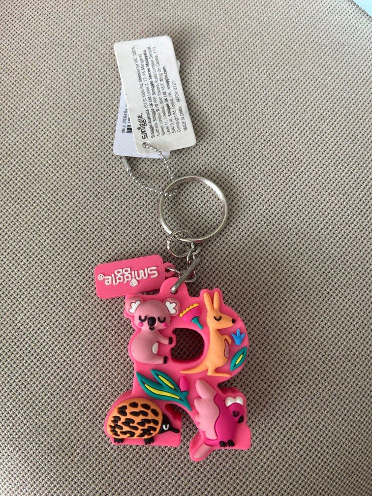 Brand New Smiggle Keychain ‘R’, Hobbies & Toys, Stationery & Craft ...
