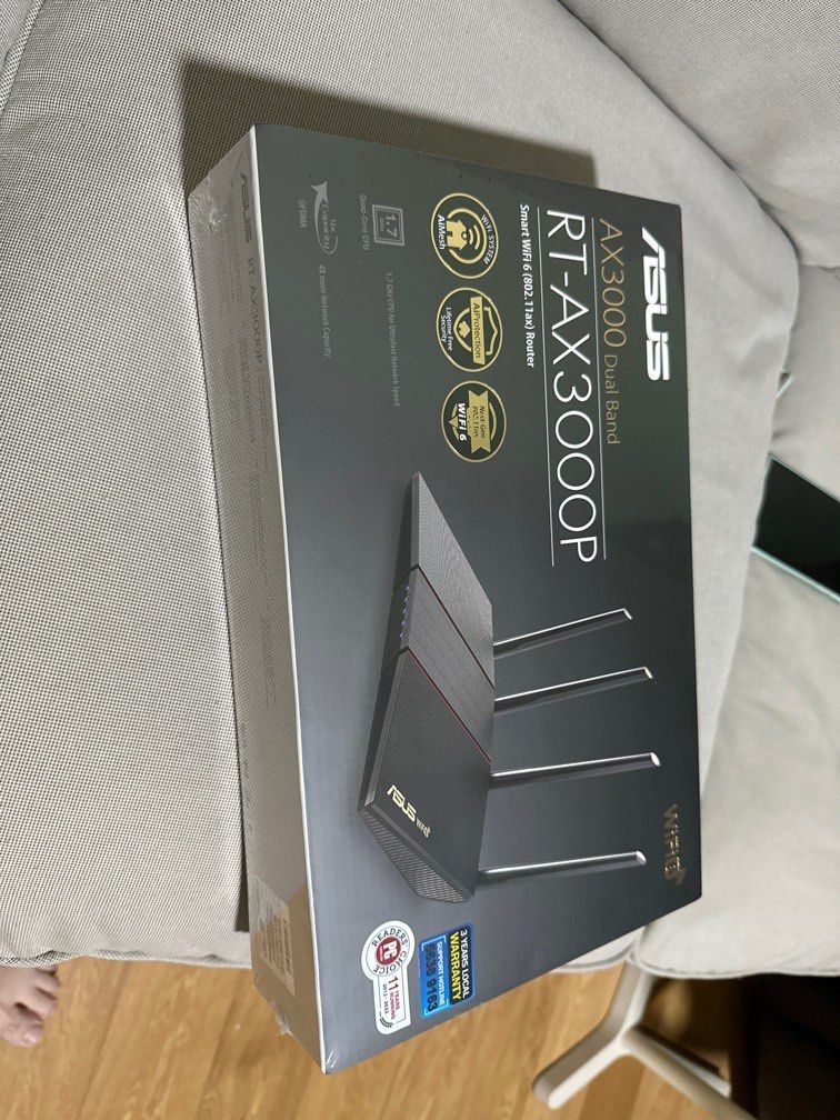 Brand new unopen Asus AC3000 RT-AX3000P, Computers & Tech, Parts ...
