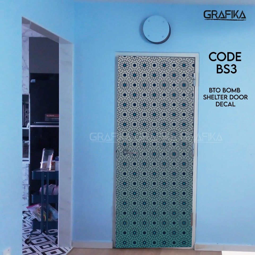 Bto Bomb Shelter Store Decal Sticker, Furniture & Home Living, Home ...