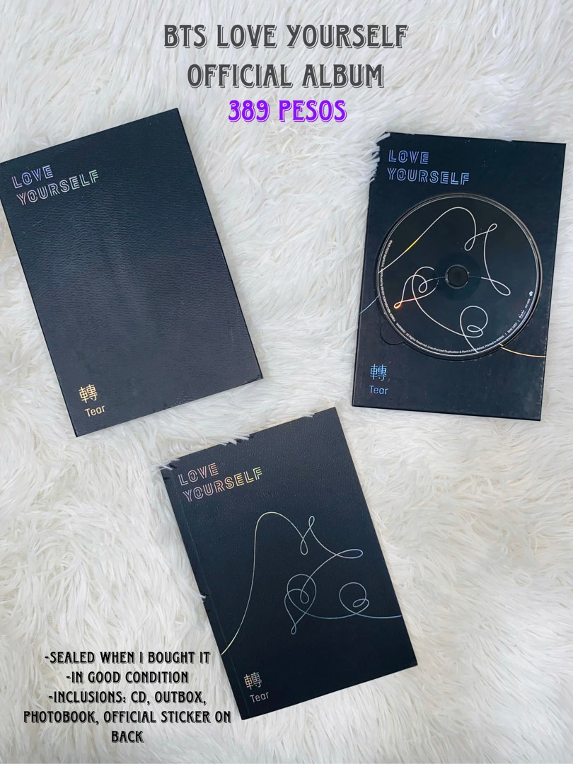 BTS Official Album / LY Tear on Carousell