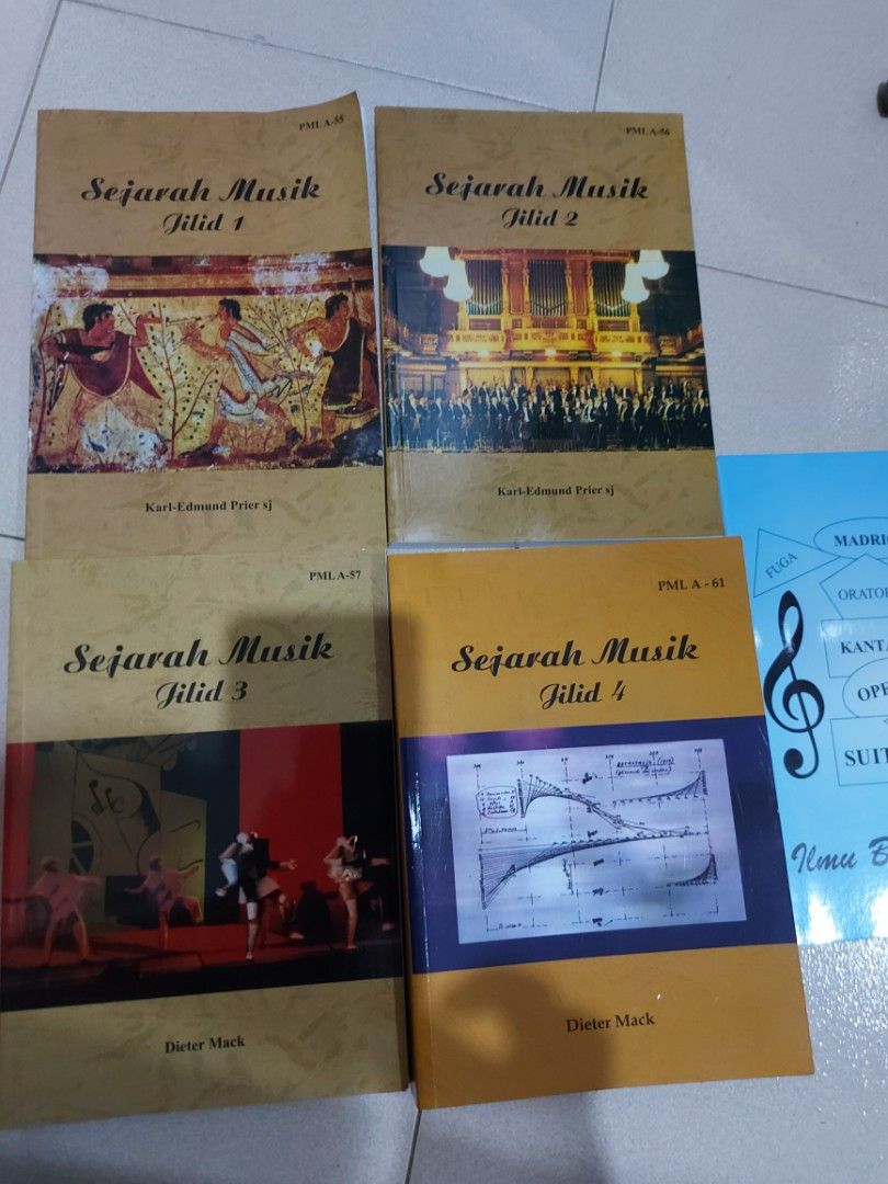 Buku sejarah musik paket lengkap 1 sd 5, Buku & Alat Tulis, Buku di ...