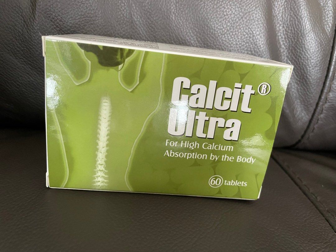 Calcit Ultra Calcium pills, Health & Nutrition, Health Supplements ...