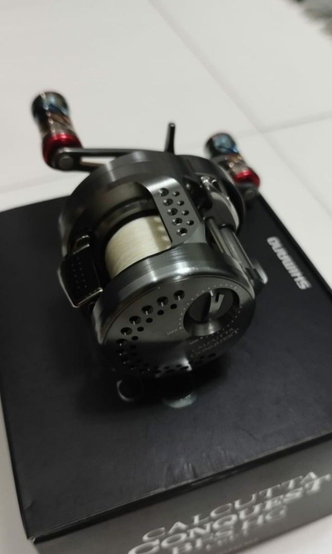 Calcutta Conquest BFS HG Livre Knobs Tailwalk Troutia 55ML/C, Sports Equipment, Fishing on Carousell