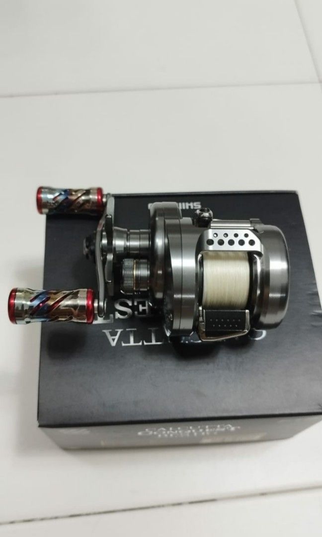 Calcutta Conquest BFS HG Livre Knobs Tailwalk Troutia 55ML/C, Sports Equipment, Fishing on Carousell