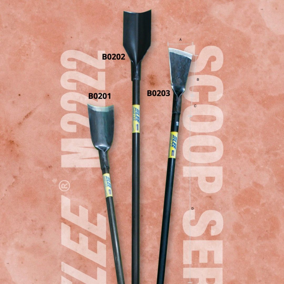 Cangkul Lurus / Straight Hoe / Scoop With Handle Brand SamLee M2222 ...