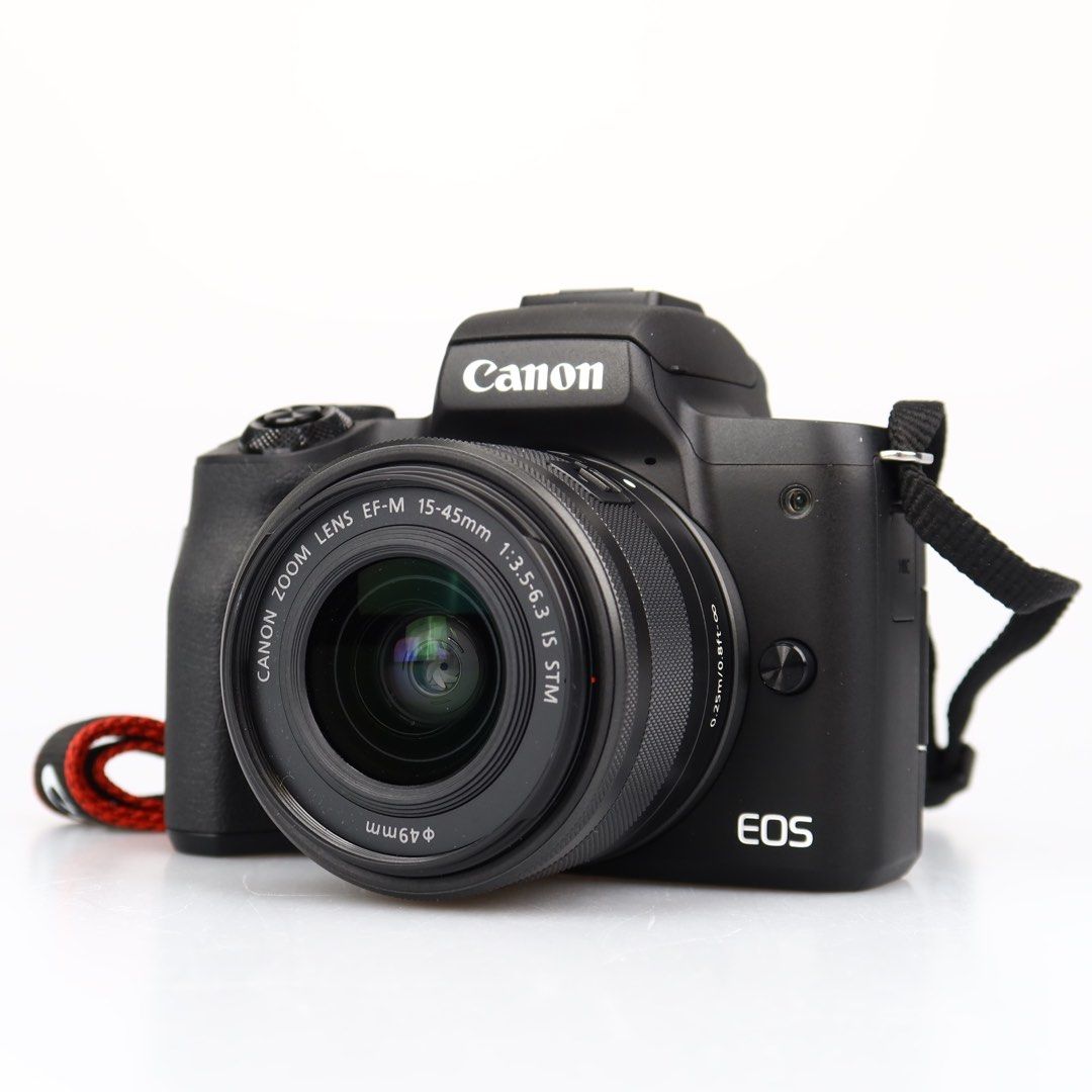 Canon M50 Mark II with in-built flash, Photography, Cameras on Carousell