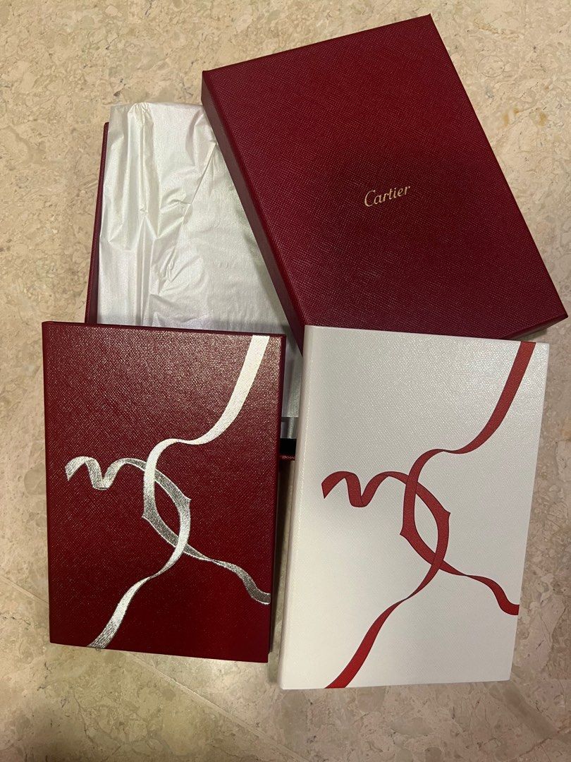 Cartier Notebook [Authentic] and Wrapped, Luxury, Accessories on Carousell
