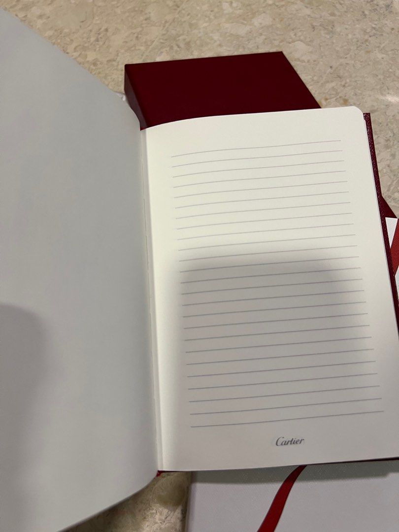 Cartier Notebook [Authentic] and Wrapped, Luxury, Accessories on Carousell