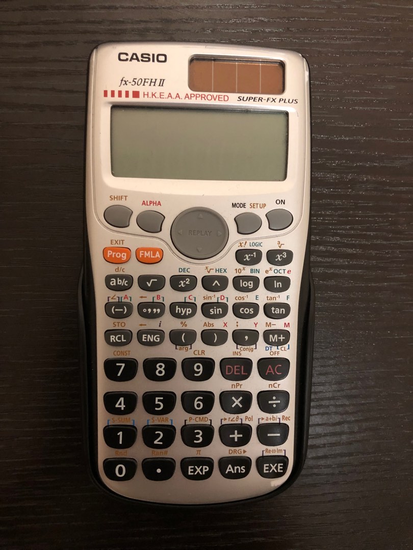 Casio fx-50FH II 計數機 DSE, 手提電話, 其他裝置 - Carousell