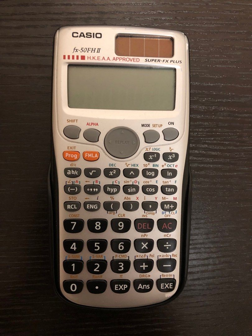 Casio fx-50FH II 計數機 DSE, 手提電話, 其他裝置 - Carousell