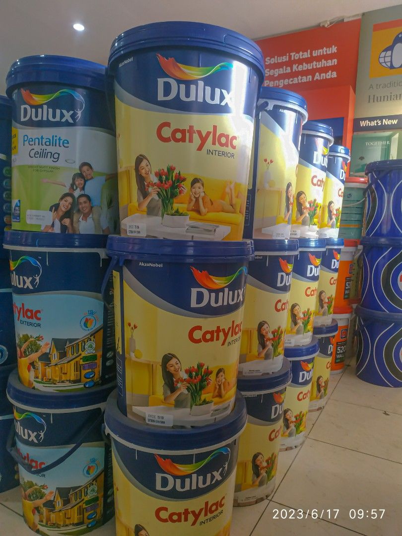 Cat Tembok Dulux Catylac Interior Dan Exterior Perabotan Rumah Di