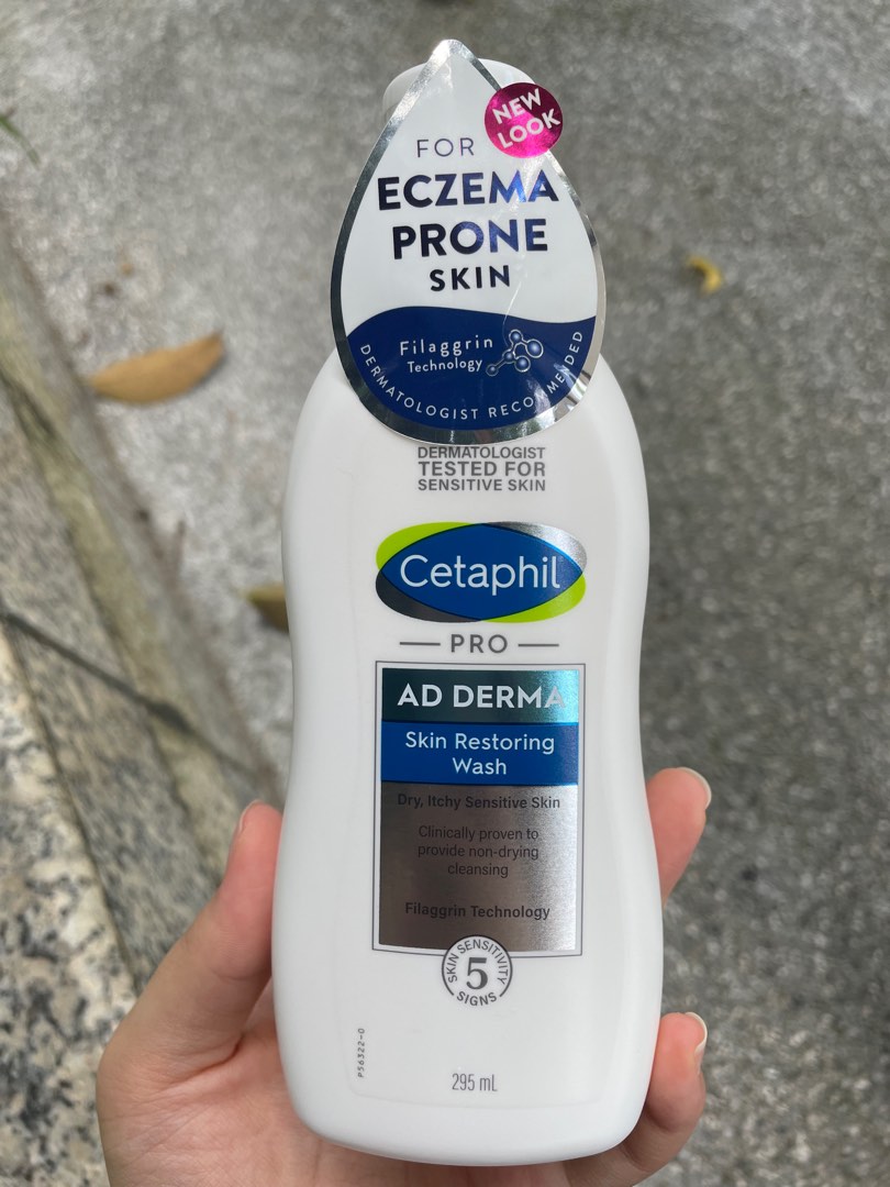 cetaphil pro ad derma skin restoring wash, Beauty & Personal Care, Bath ...