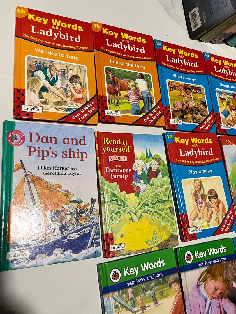 Children story Books, key words with lady bird, Hobbies & Toys, Books ...