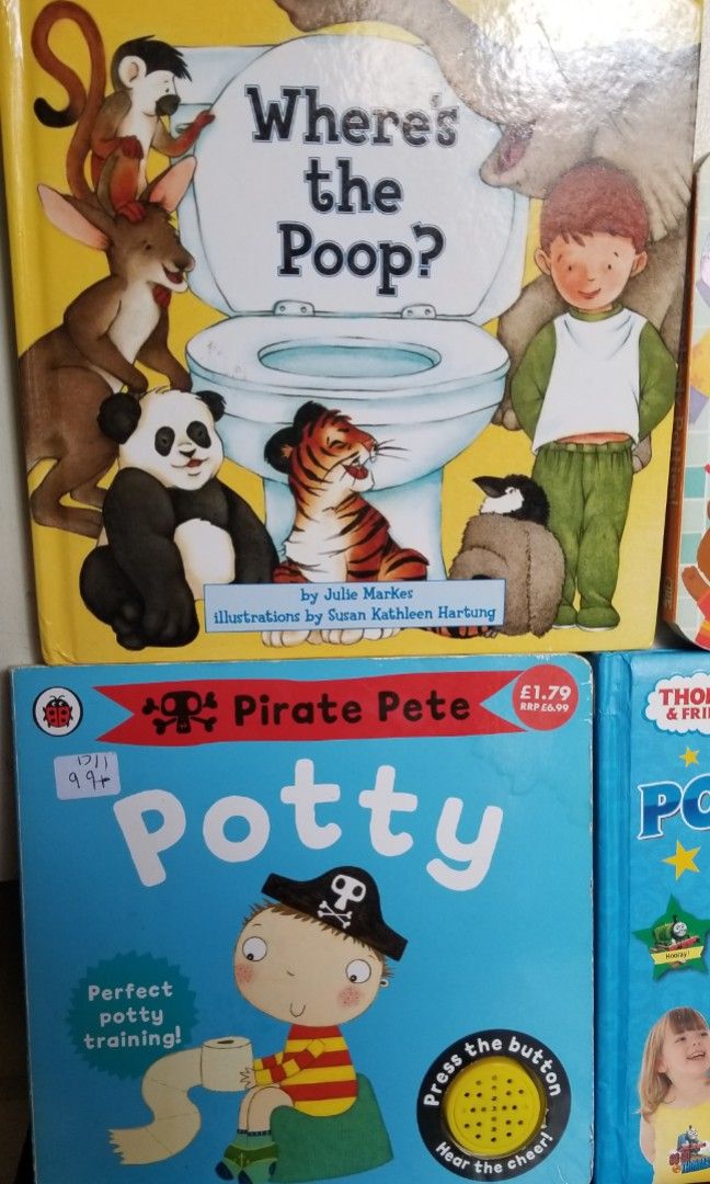 Childrens Potty Books for kids on Carousell