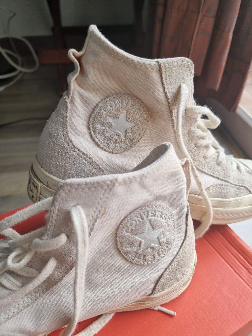 Chuck 70 Converse High Off White, Men's Fashion, Footwear, Sneakers on ...