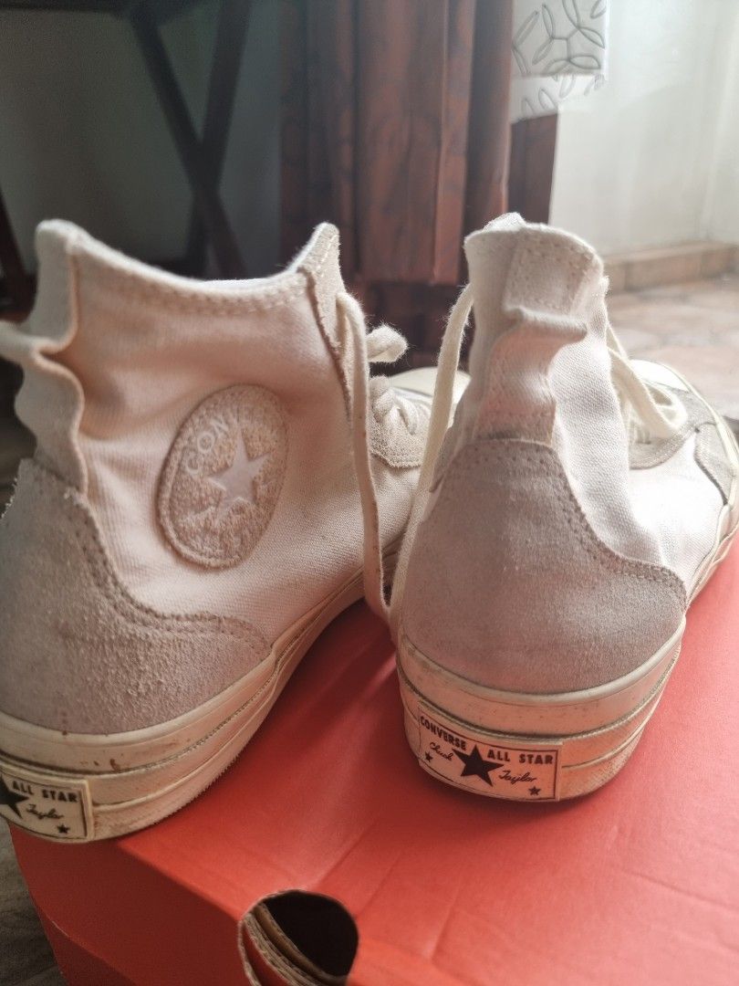 Chuck 70 Converse High Off White, Men's Fashion, Footwear, Sneakers on ...