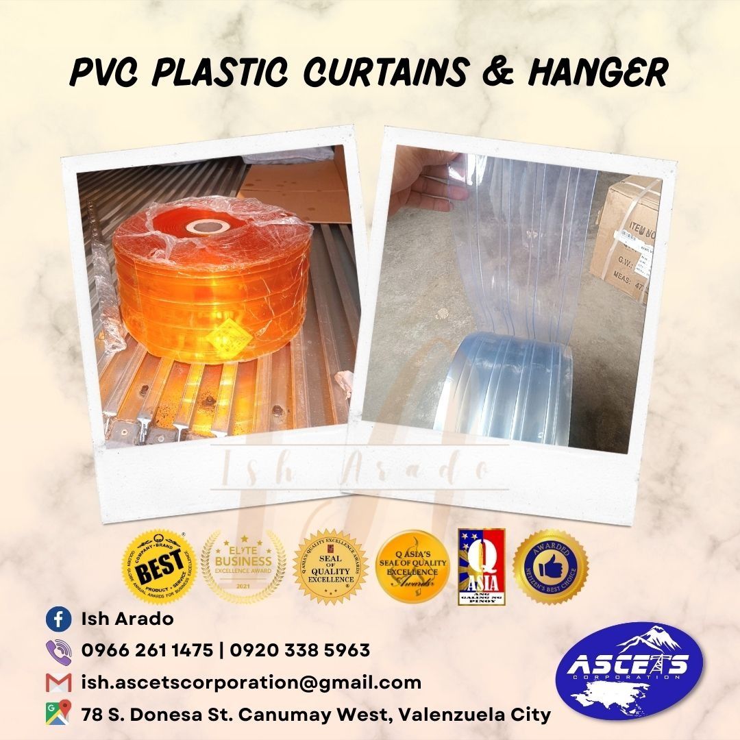 clear or yellow rib pvc curtain for walk in freezer, Commercial ...