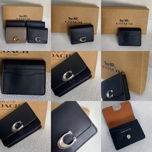 Coach Bandit Card Case, Women's Fashion, Bags & Wallets, Wallets & Card ...