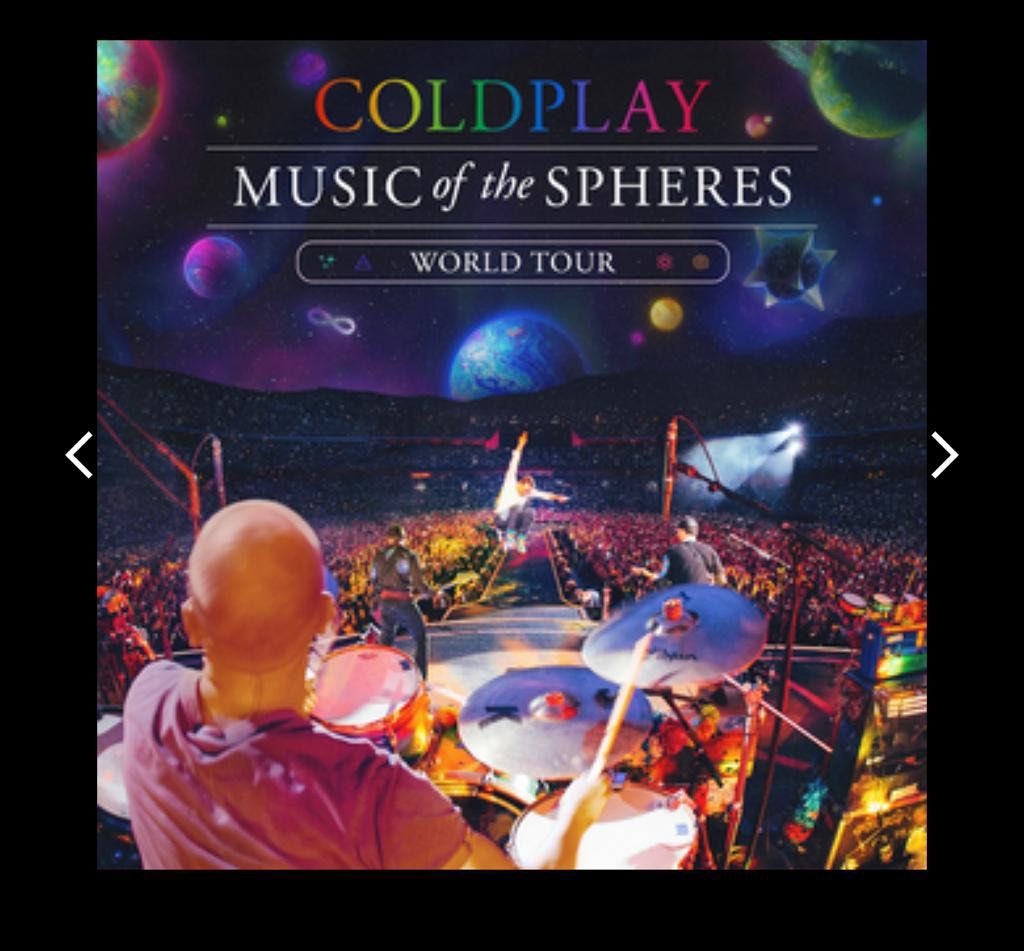 Coldplay ticket CAT 3 Standing in KL, Tickets & Vouchers, Event Tickets ...