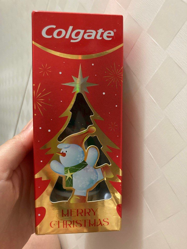 Colgate’s limited edition toothpaste has Christmas tree sequins and ...
