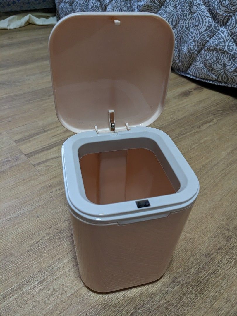 Cream-colored Room Mini Waste Bin, Furniture & Home Living, Cleaning ...