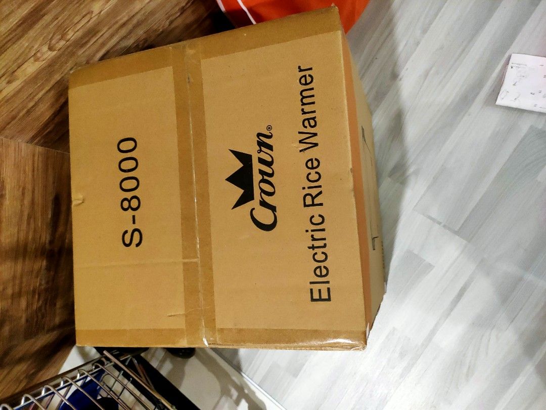 Crown Rice warmer stainless steel, TV & Home Appliances, Kitchen ...