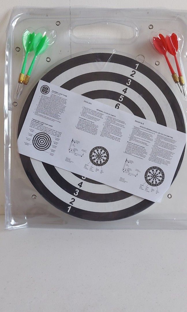 Dart board on Carousell