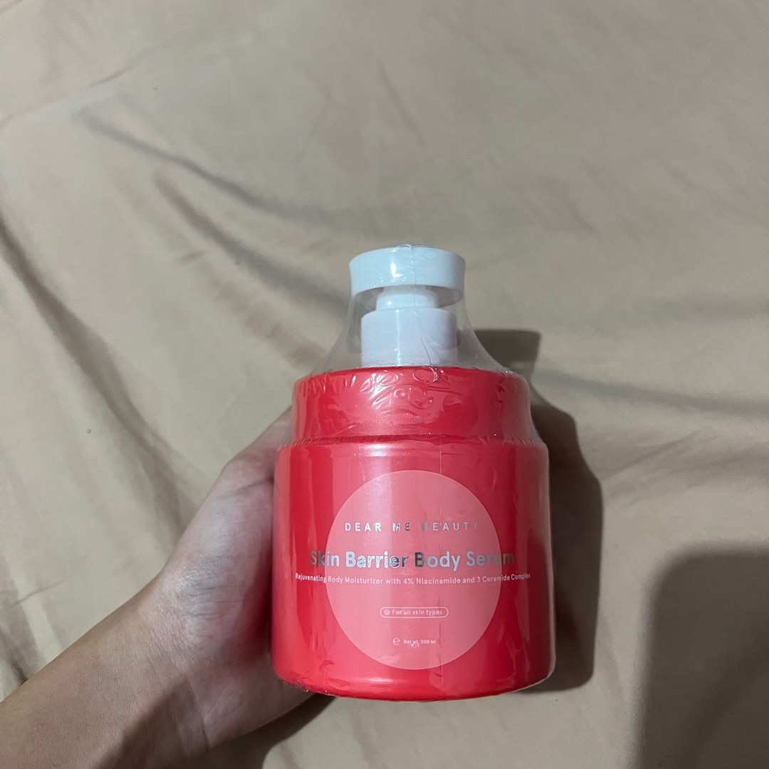 Dear me beauty skin barrier body serum (new) boleh nego, Kesehatan ...